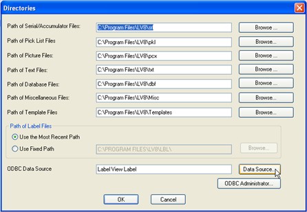 Select the Data Source button on the screen. On the new window find the ...